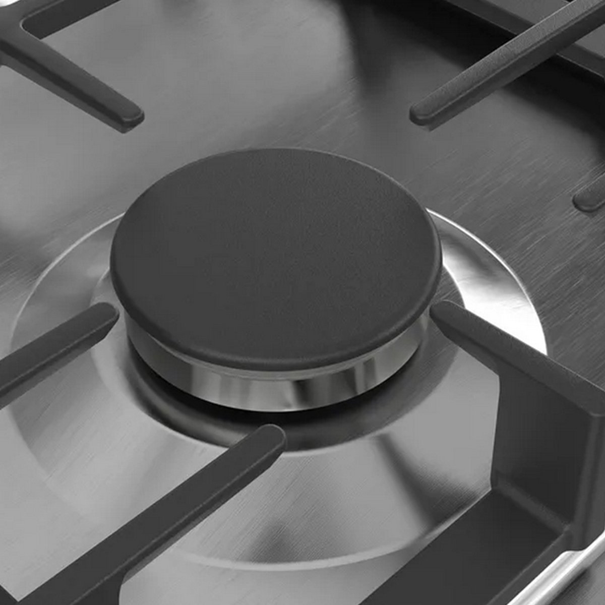 Bosch built-in gas hob 5 burners 90 cm silver - PCR9A5B90